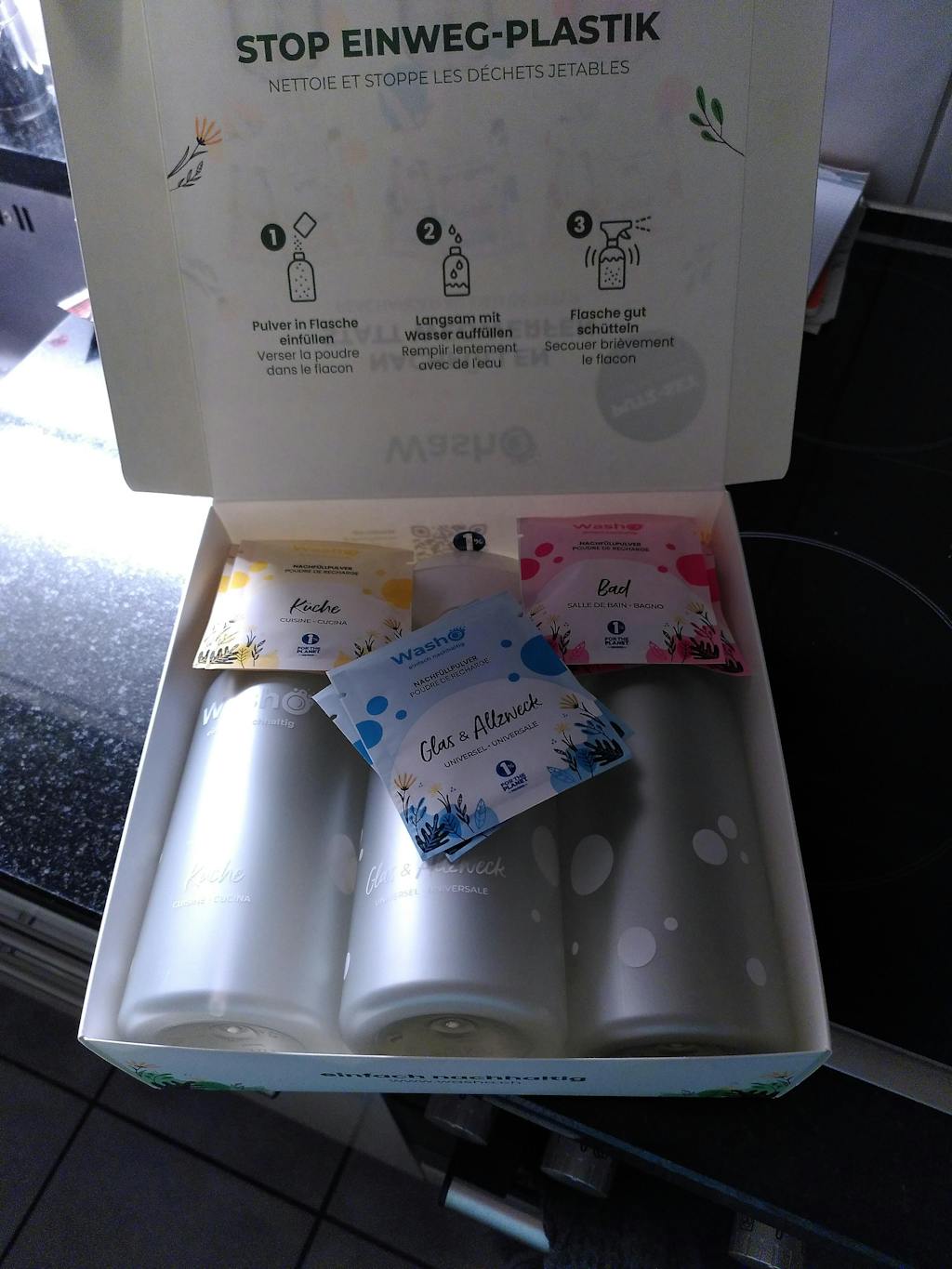 Washo: Einfach nachhaltig für Haushalt und Körperpflege – washo.ch