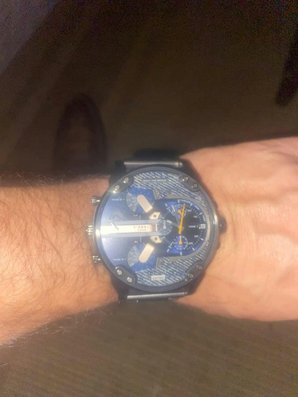 Diesel DZ7331 Blue Dial Quartz Men's Watch