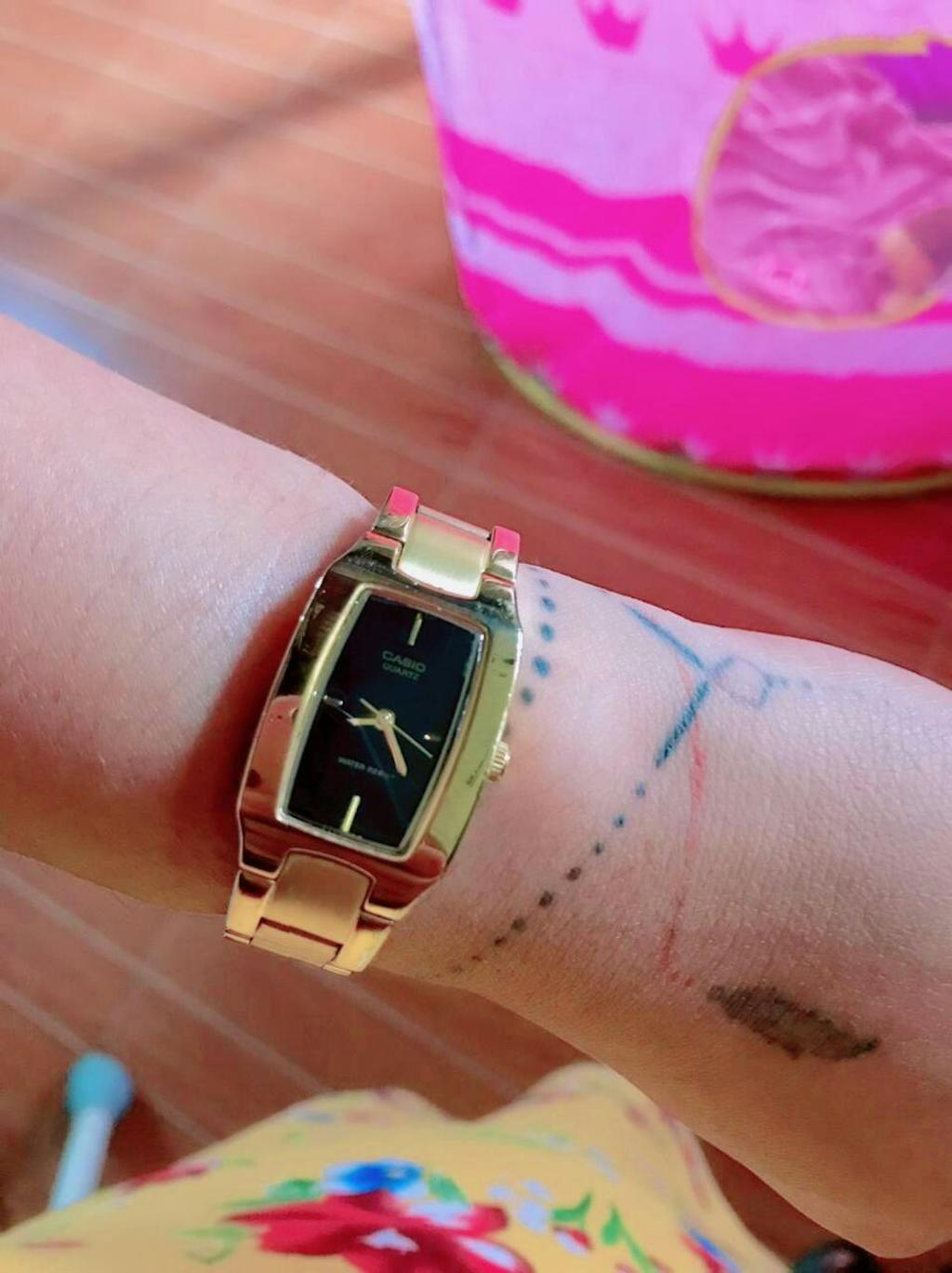 Casio Vintage Ltp 1165n 9c Gold Plated Watch For Women