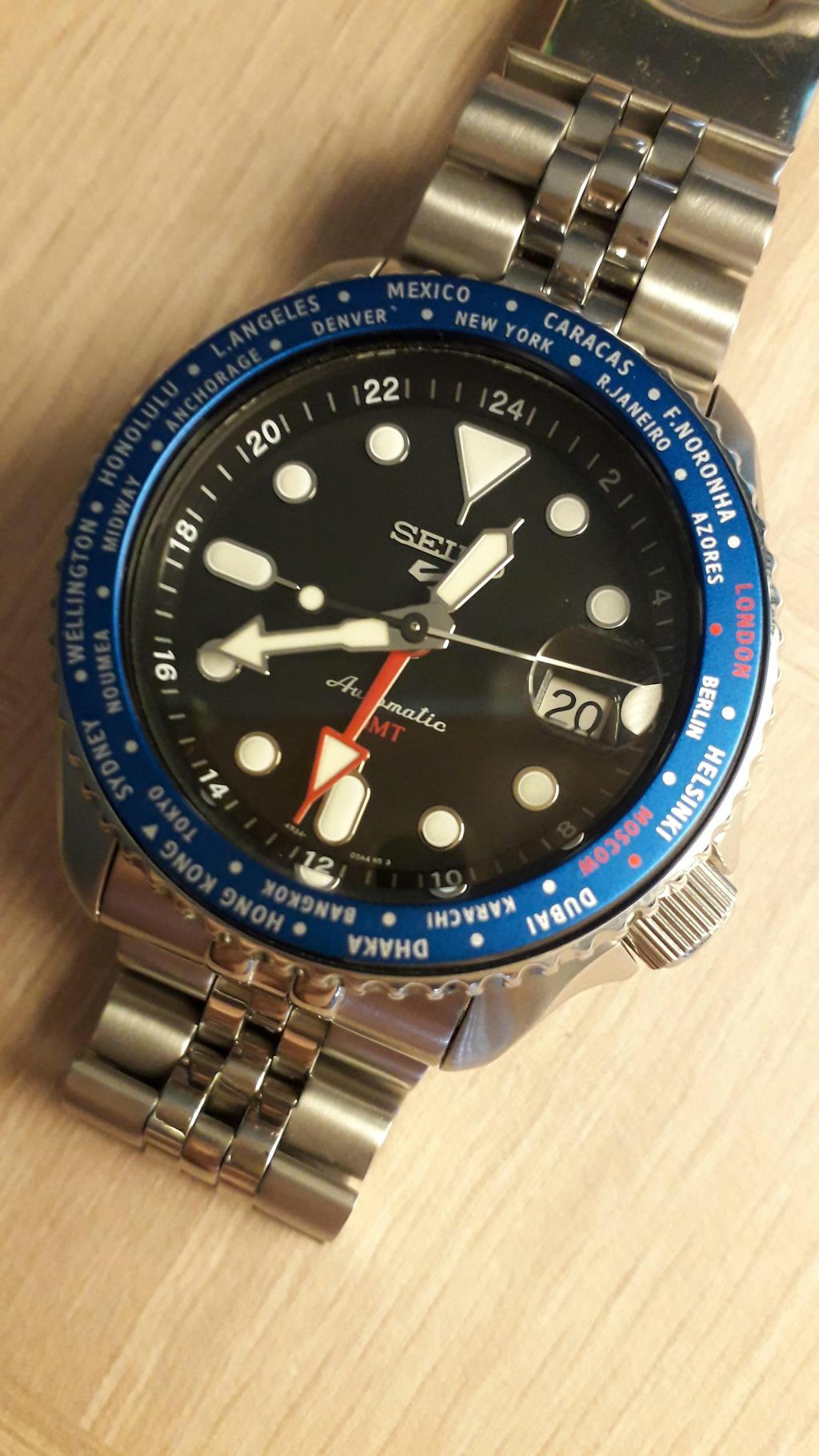 CI0019 SKX007/SRPD Batman GMT Ceramic Bezel Insert – Watch&Style