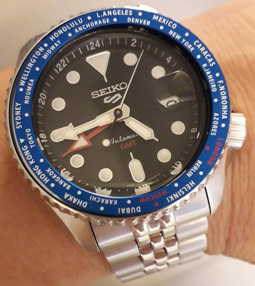 CI0019 SKX007/SRPD Batman GMT Ceramic Bezel Insert – Watch&Style