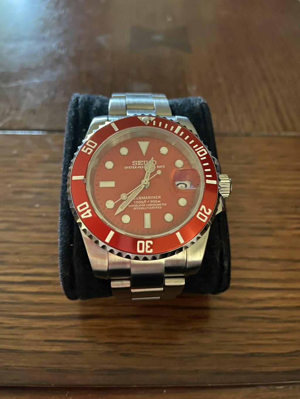 Seiko Speedy Orange Chronograph | VK63 Mecaquartz