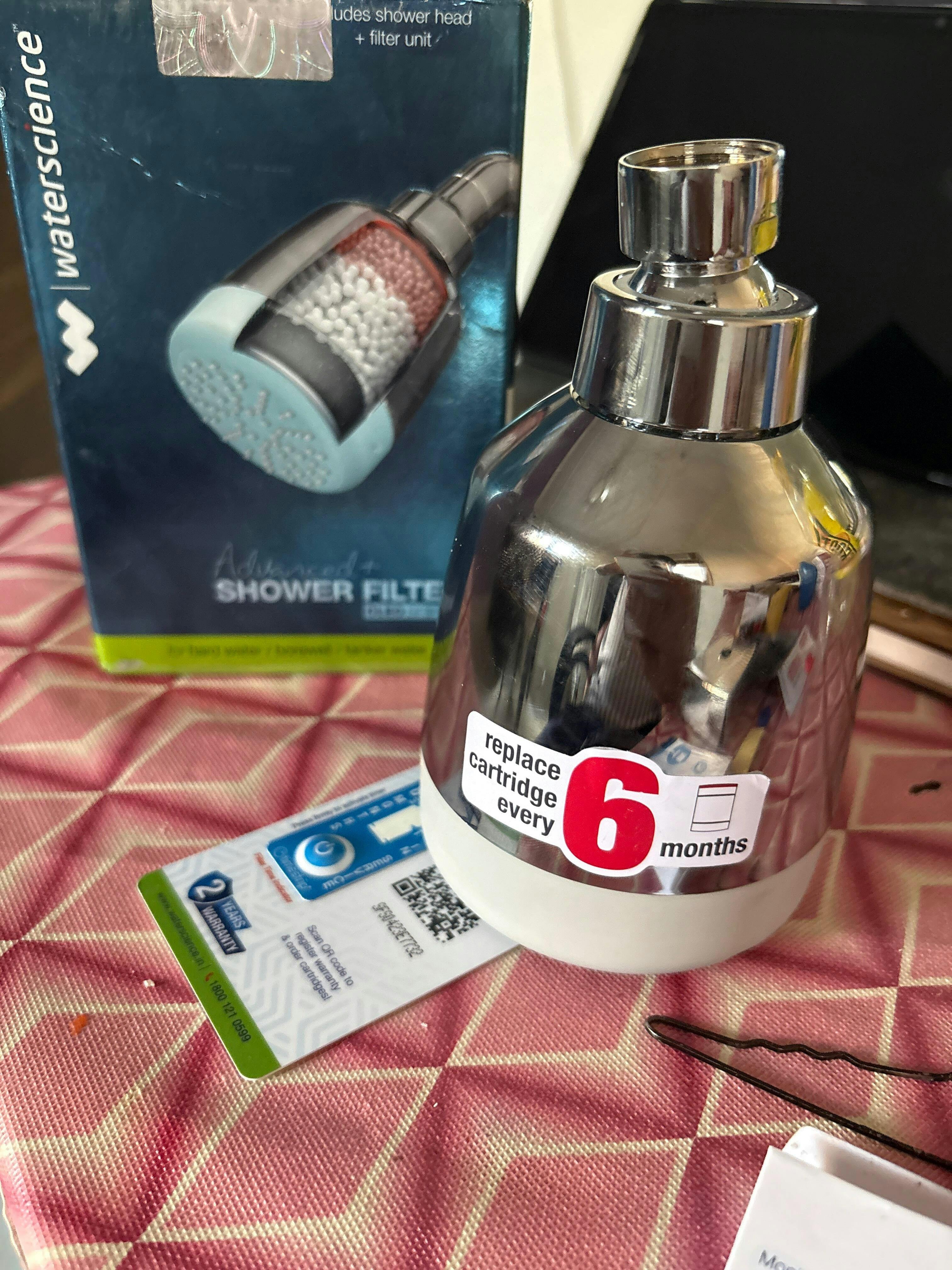 WaterScience CLEO Shower Filter for Hard Water