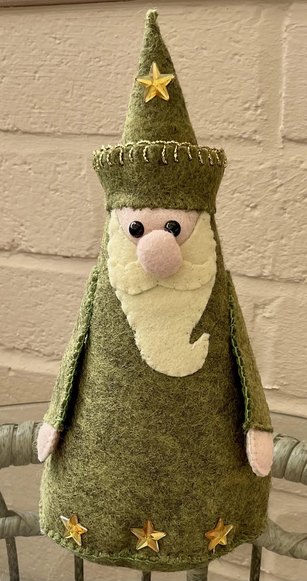 Felt Santa Sewing Pattern & PDF Tutorial – Digital Download
