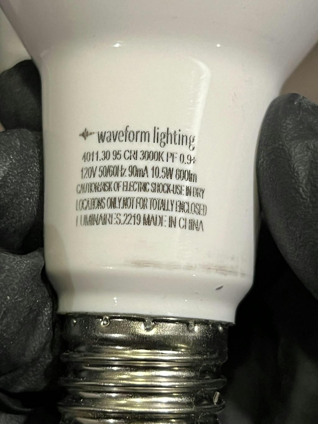 Ultra High 95 CRI E26 BR30 LED Bulb for Home & Residential – Waveform Lighting