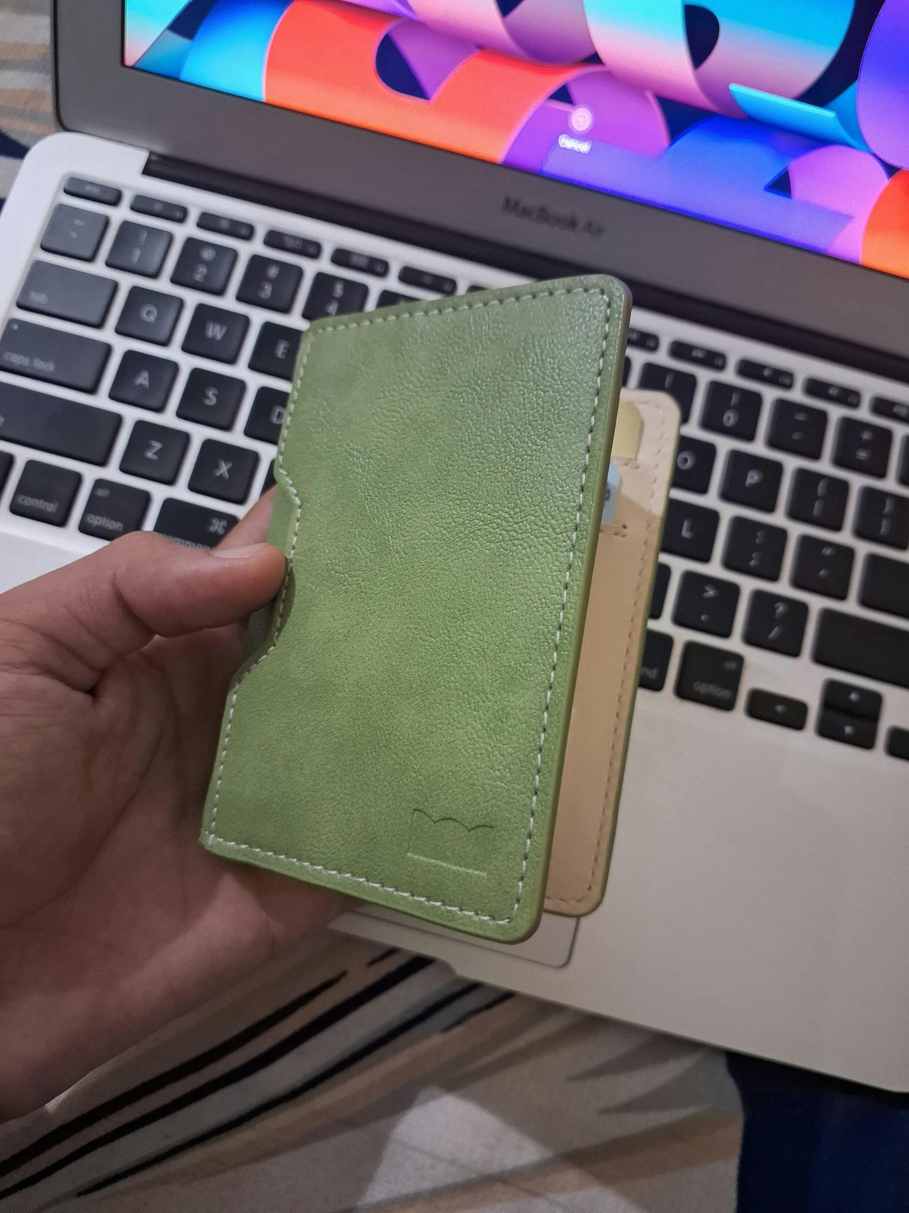 Lunar Grey Compact Wallet