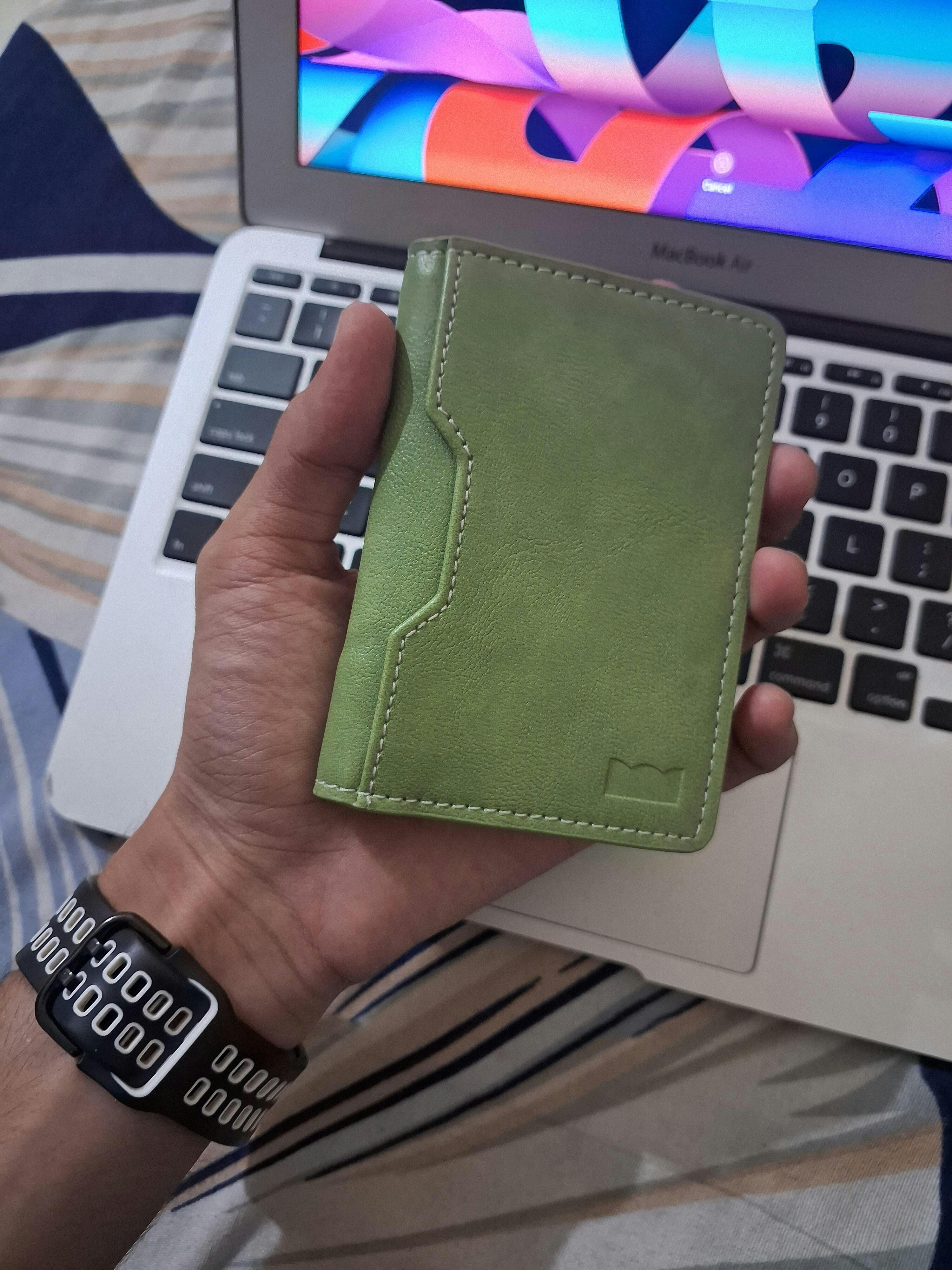 Lunar Grey Compact Wallet