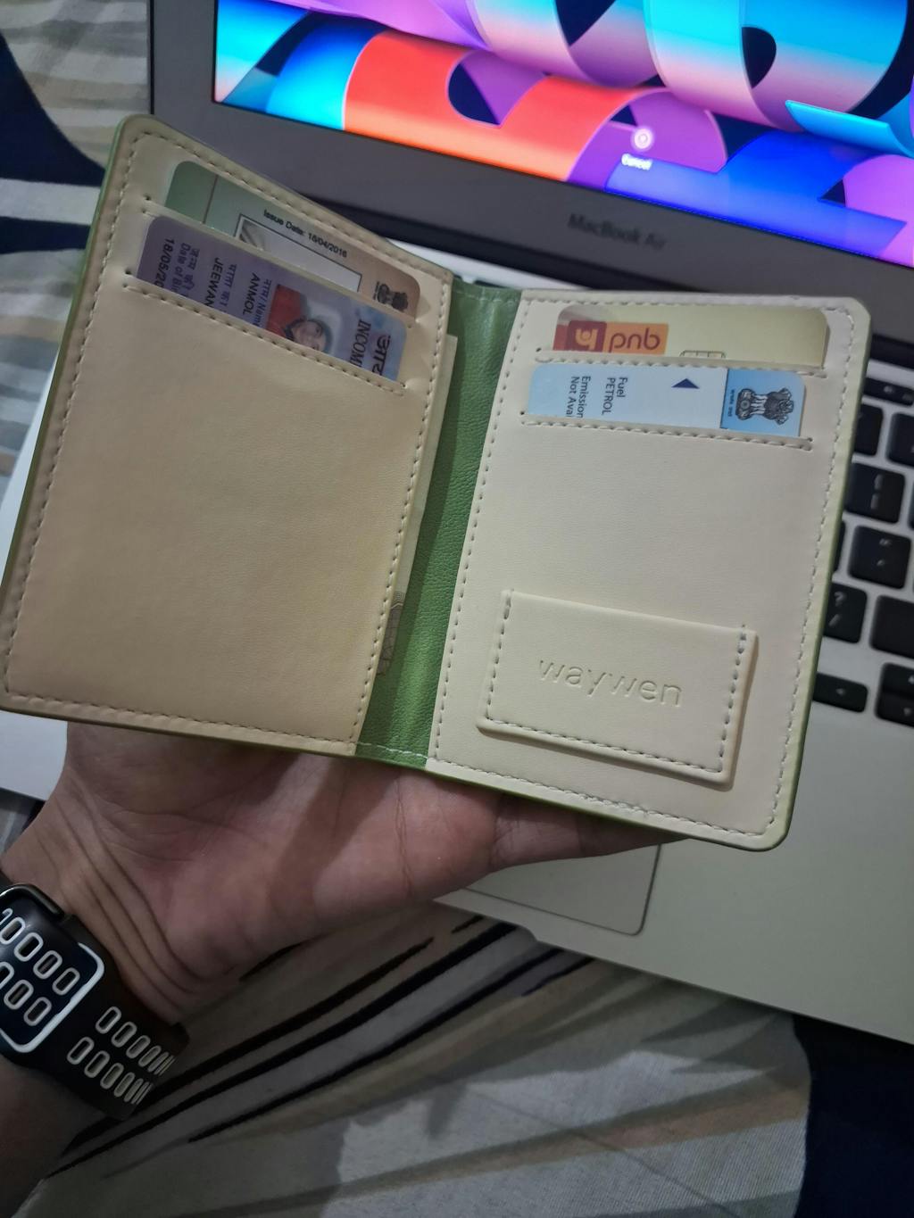 Lunar Grey Compact Wallet