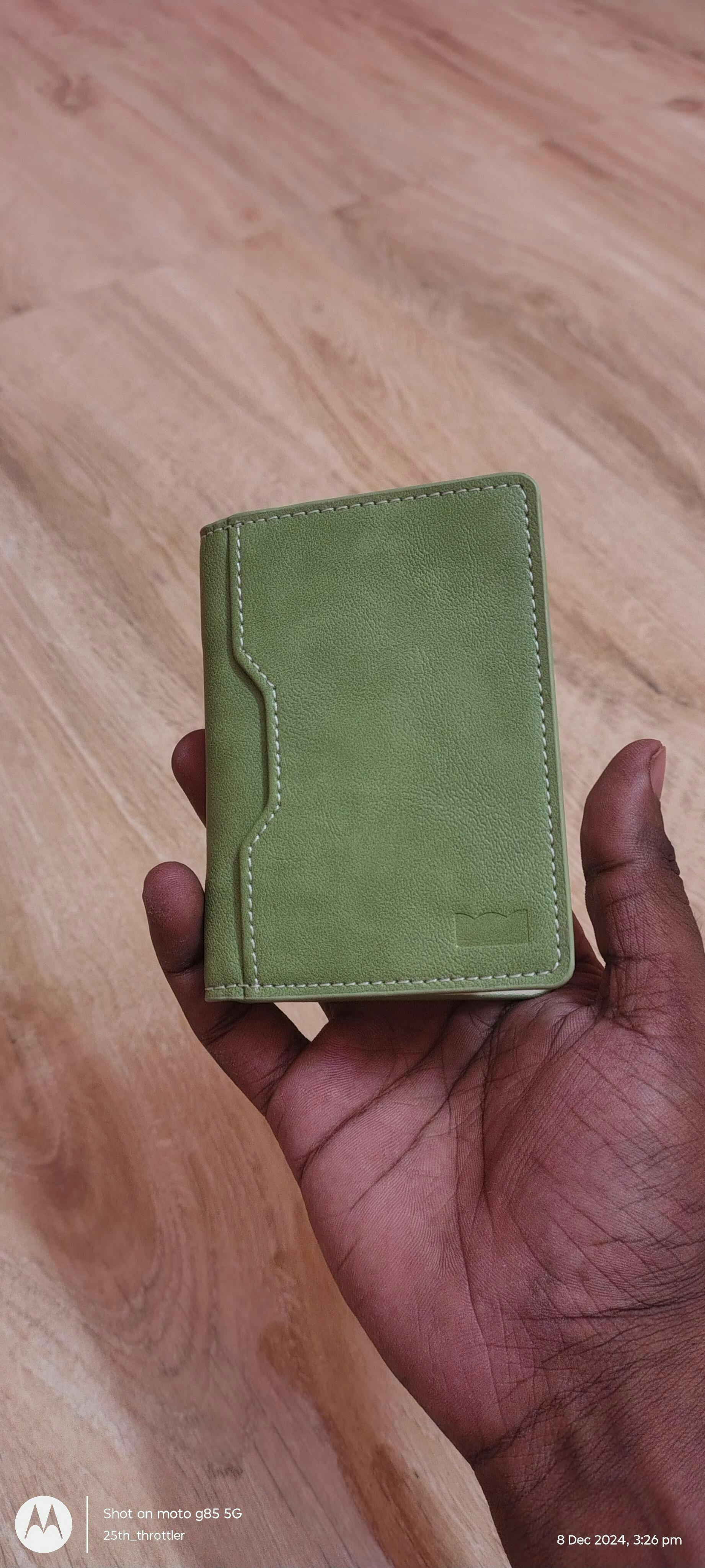 Lunar Grey Compact Wallet