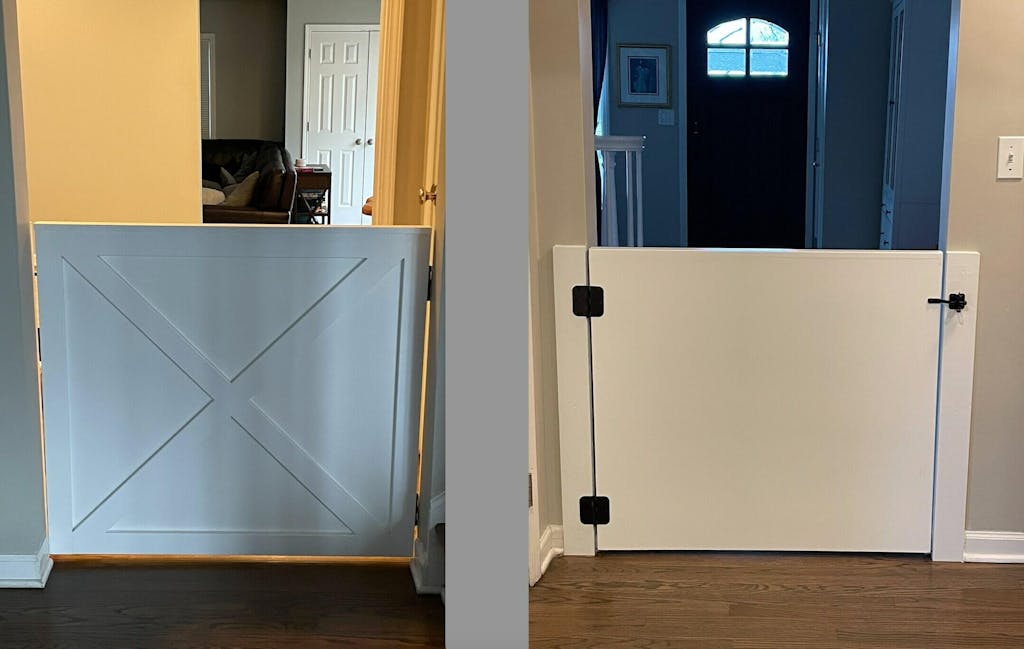 Wooden baby gate - custom size – Waywoodhome