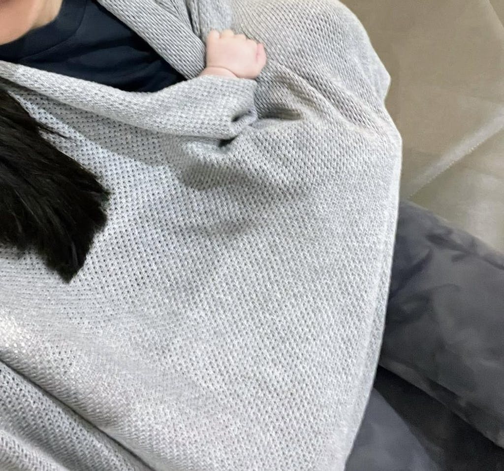 The Grey Cocoon™ Breathable Nursing Cover