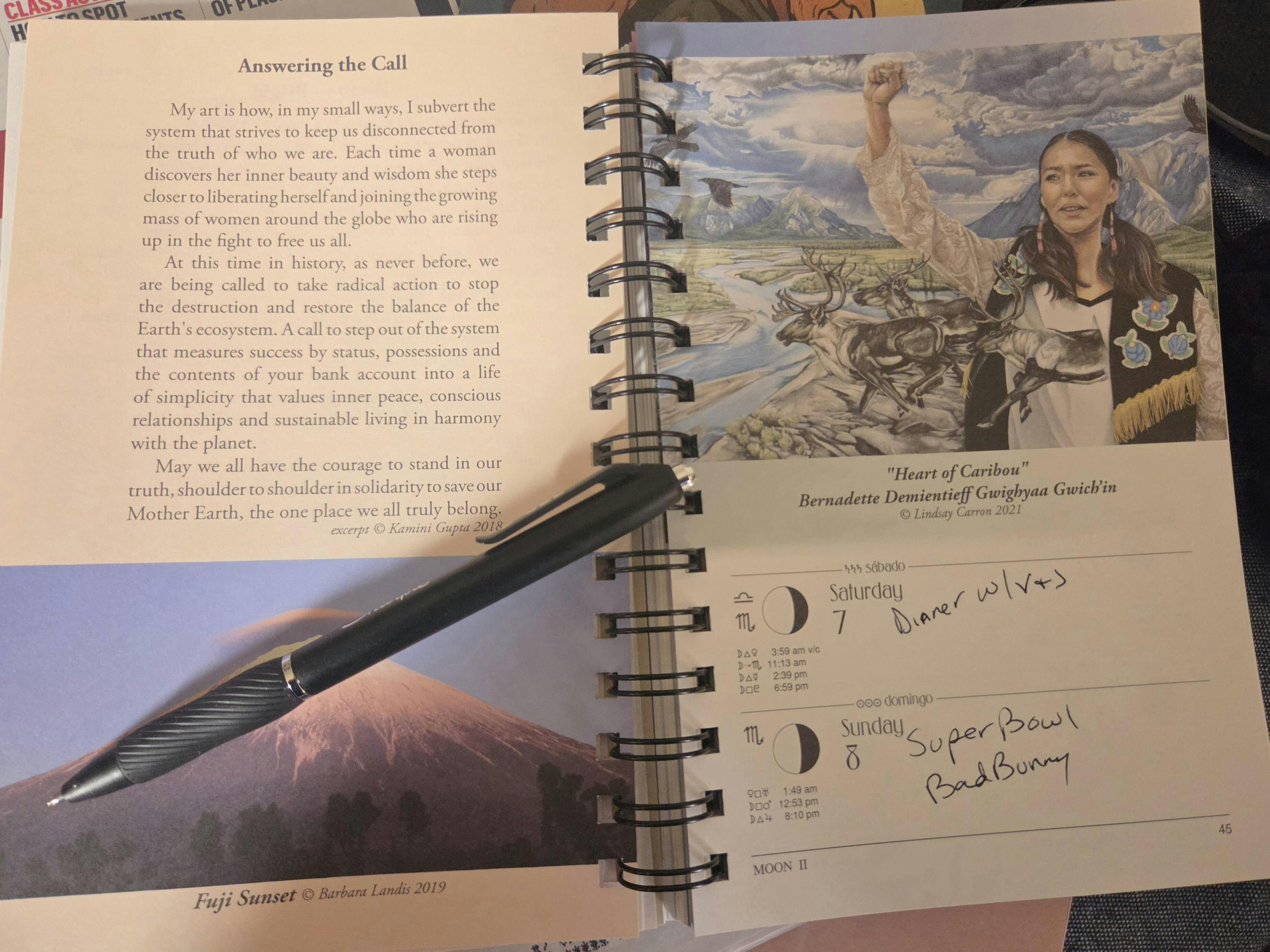 We'Moon 2026 Spiral Bound Day Planner