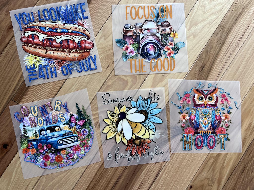 Merry Christmas 4 Trees DTF Transfer – We Print U Press DTF Transfers