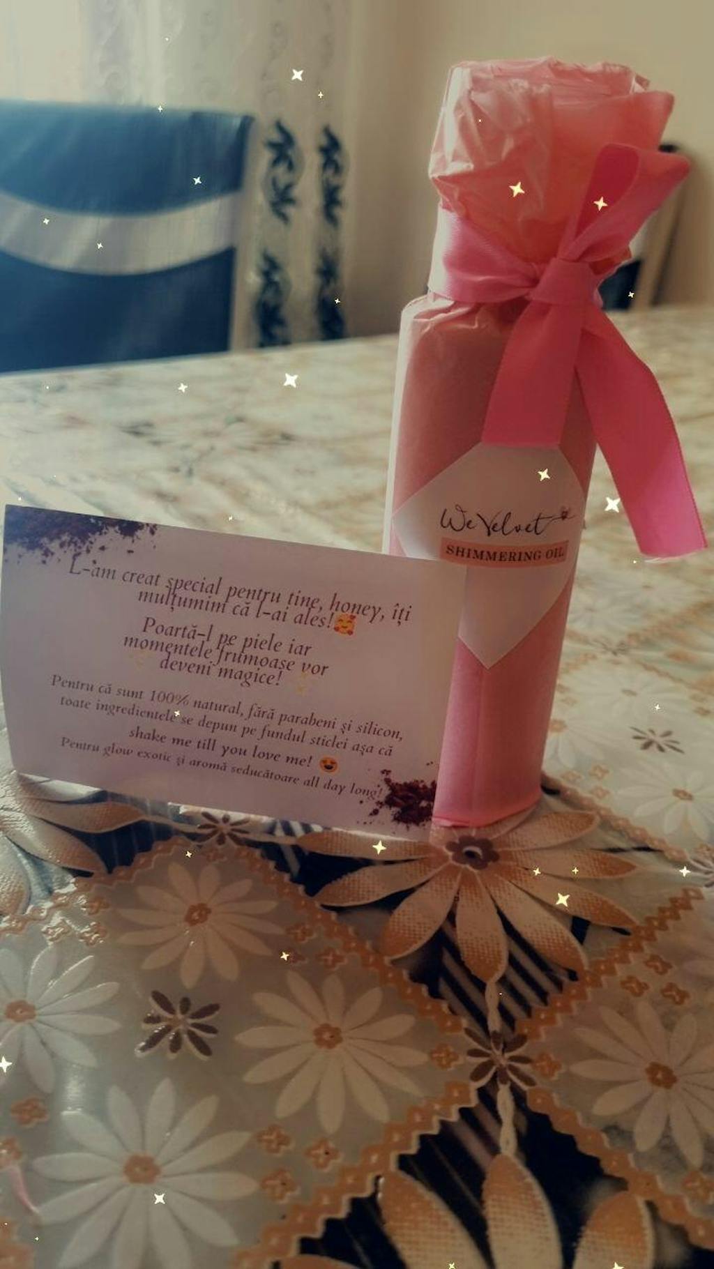 We Velvet Face & Body Shimmering Oil