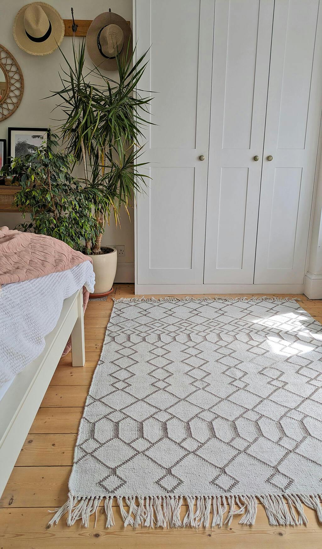 Medina Tangier Rug | Moroccan Monochrome Rug – Weaver Green