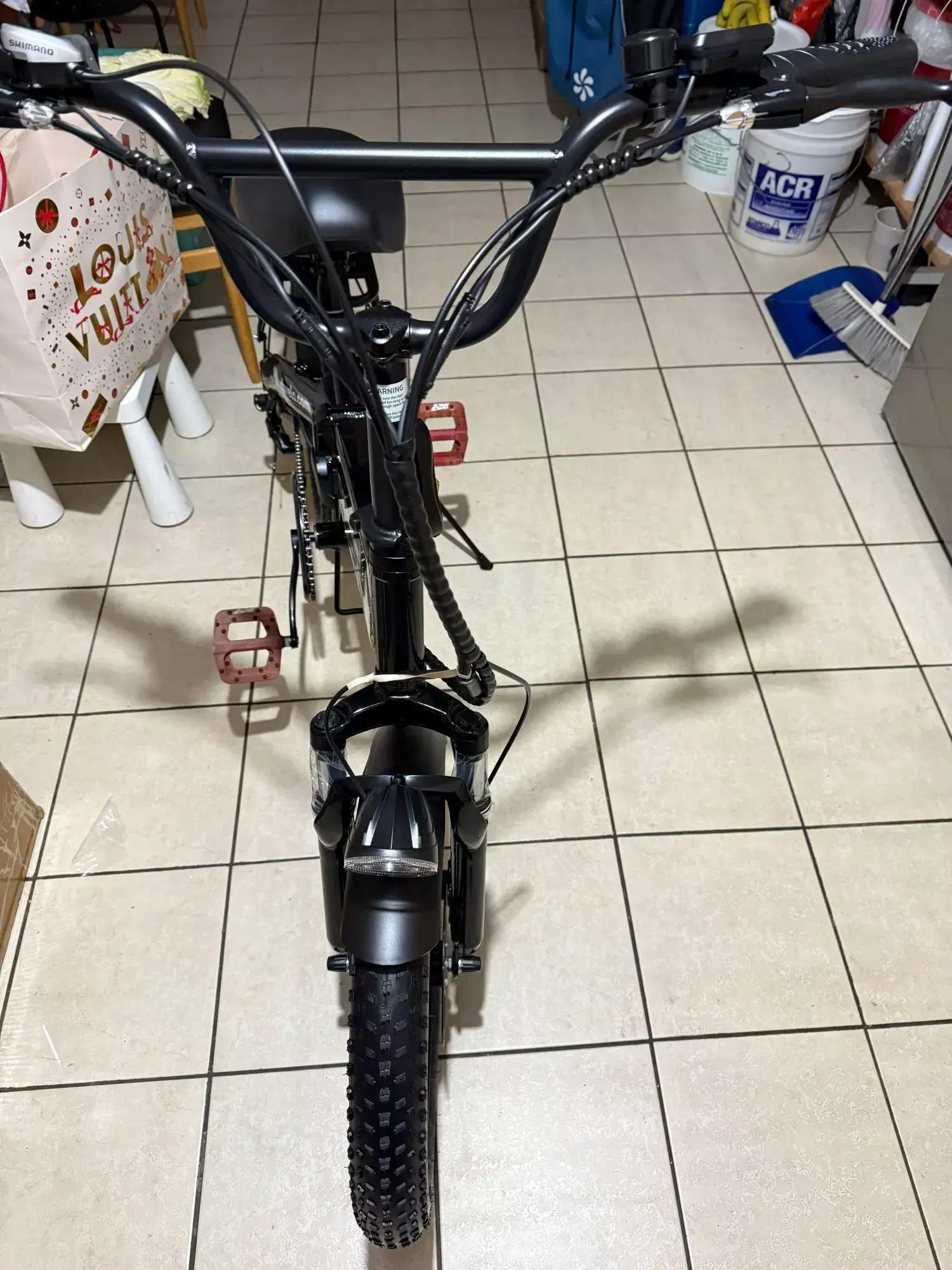 【1 Year Warranty】 Varun C20-2 Adult Electric Bike, 500W Peak Power, 36V 7.8Ah Battery, 20" Tire ...