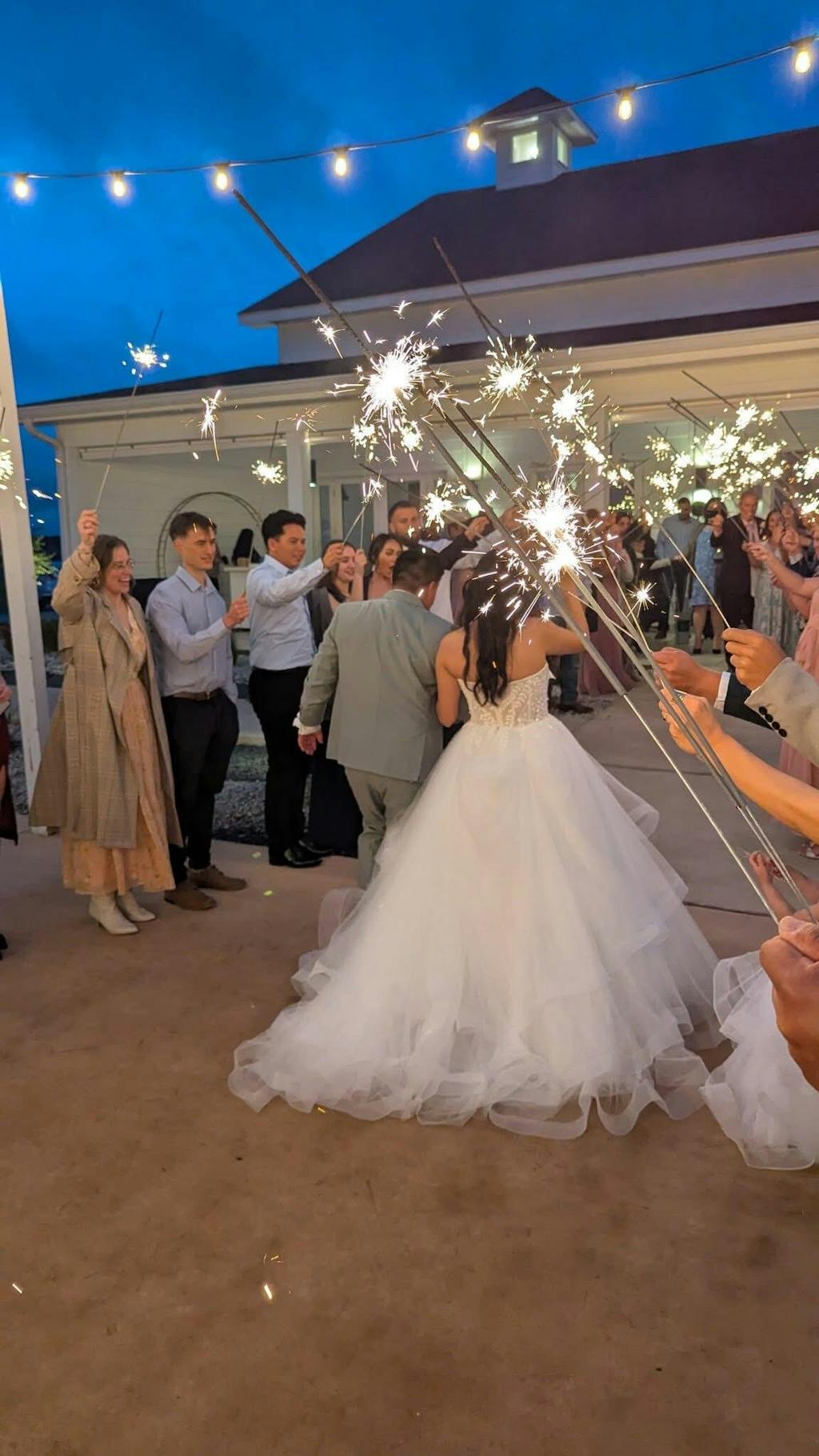 36 Inch Wedding Sparklers | 36 inch sparklers | Extra Long Sparklers ...