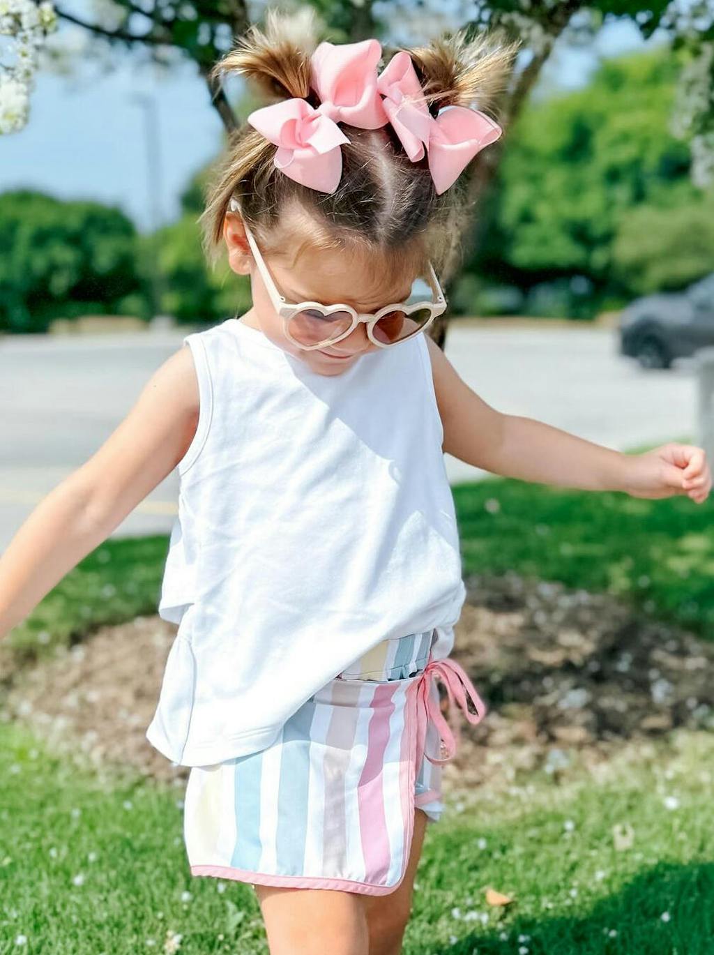 Small Classic Grosgrain Hair Bow (Plain Wrap) - HOT PINK | Wee Ones ...