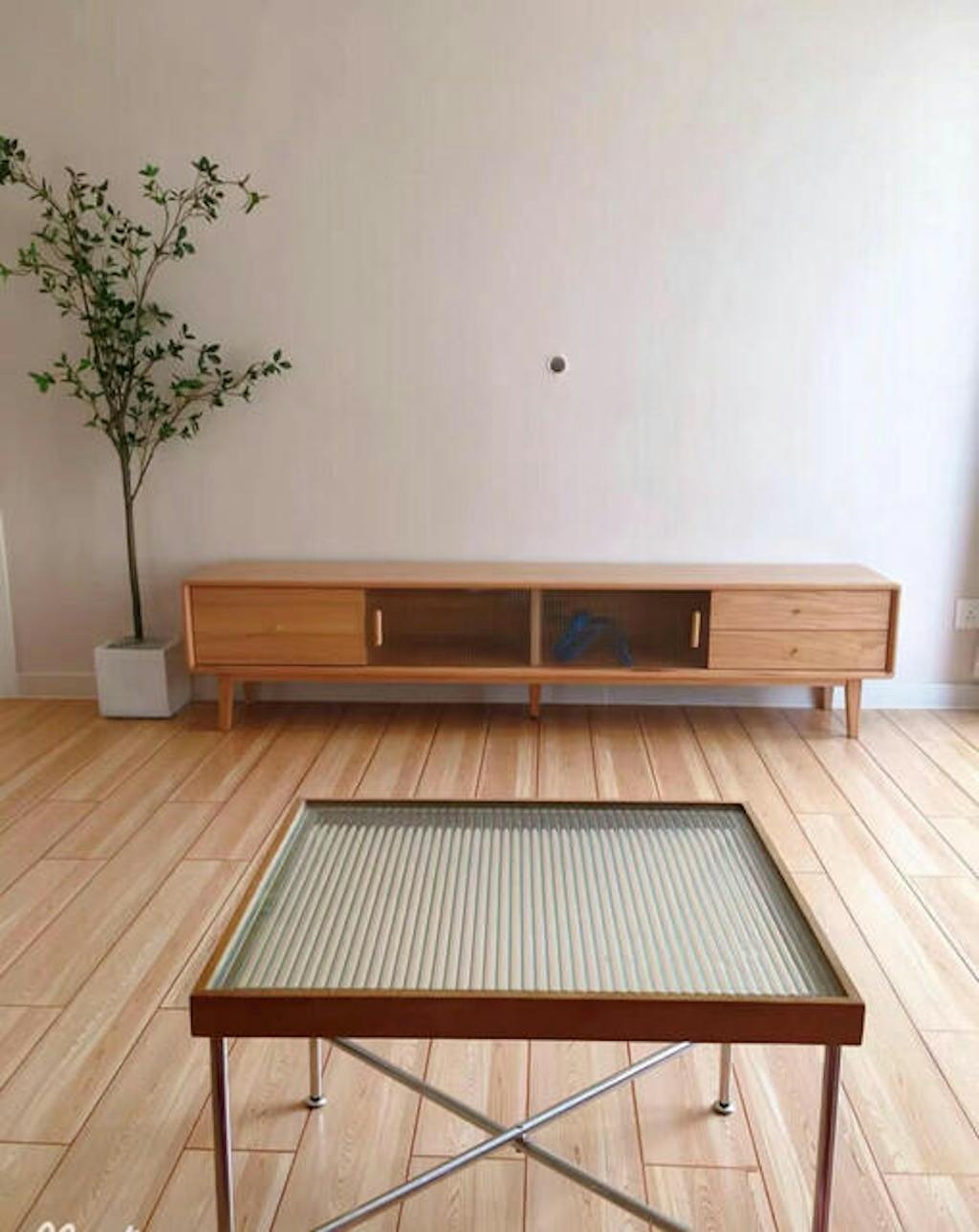 Kerry Mini TV Stand, Light Oak | Best TV Stand In UK | Weilai Concept