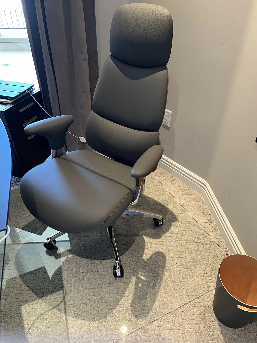 Natia Ergonomic High End Executive Leather Office Chair – Welax