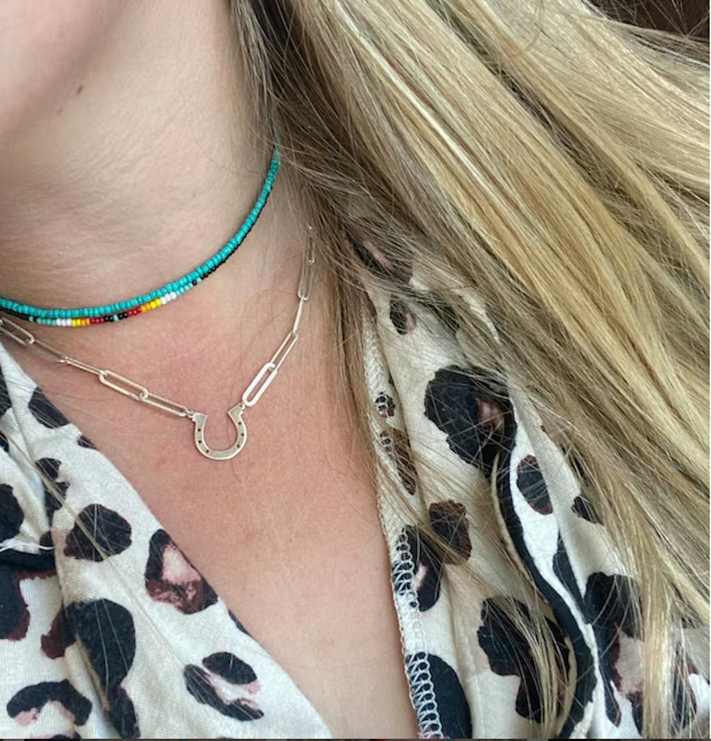 SALE 50% OFF - Premium MMIW Handmade Beaded Necklace Long Native Ameri – Welcome Native Spirit