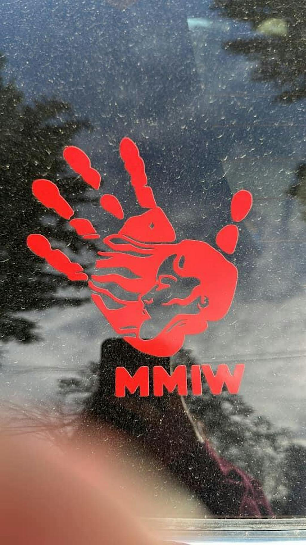 Justice For Missing And Murdered Indigenous Women Red Hand Car Decal 3 ...