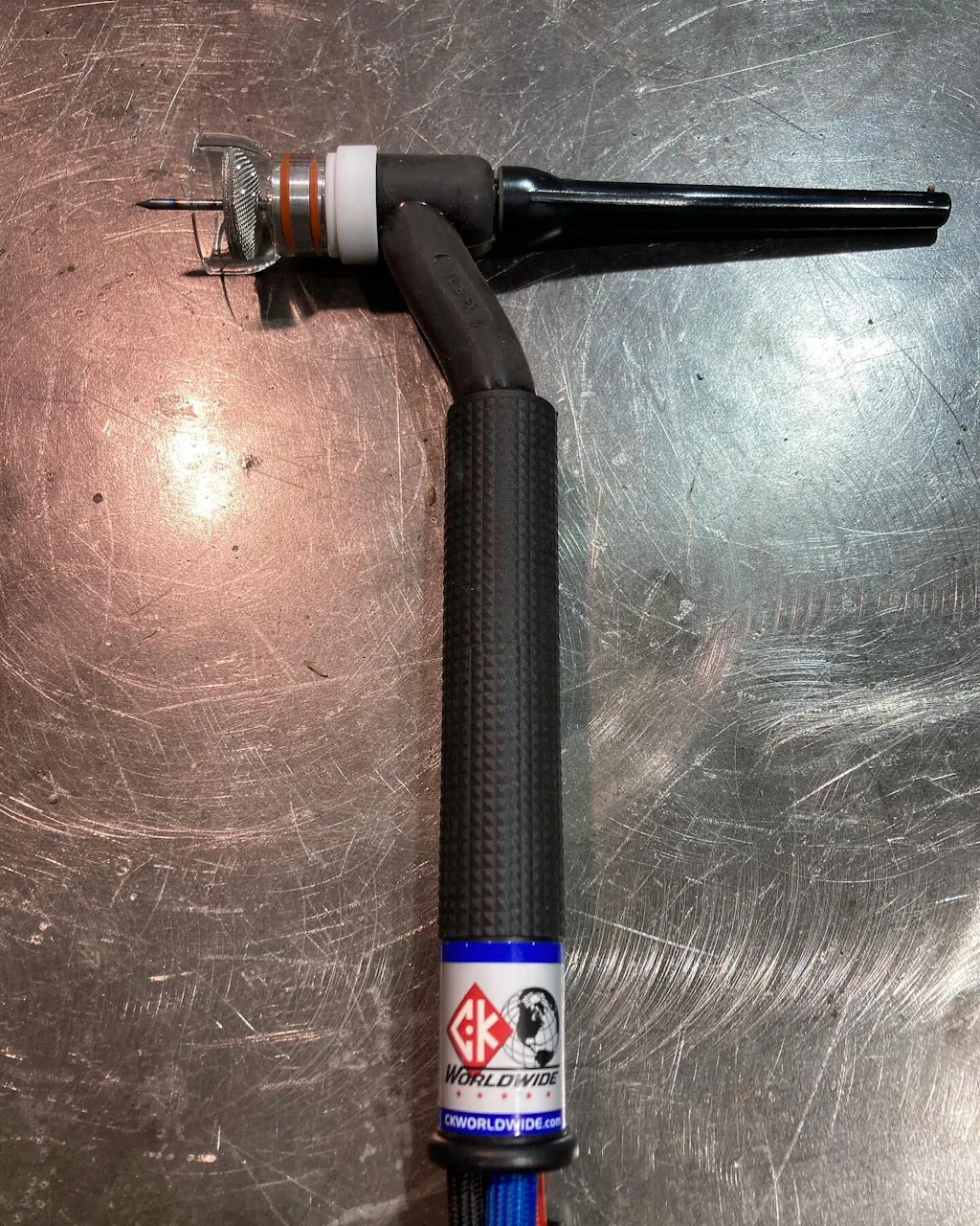 CK Worldwide TL18 Water Cooled Flex Head TIG Torch - Weldready