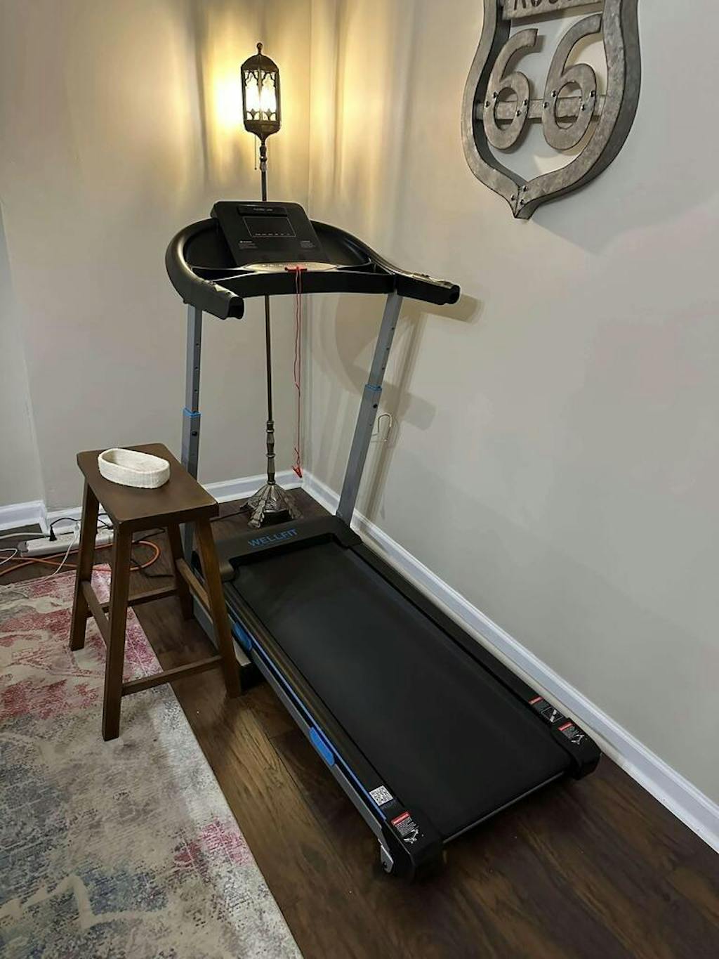 Height Adjustable Folding Treadmill With 400lbs Capacity 15% Auto ...