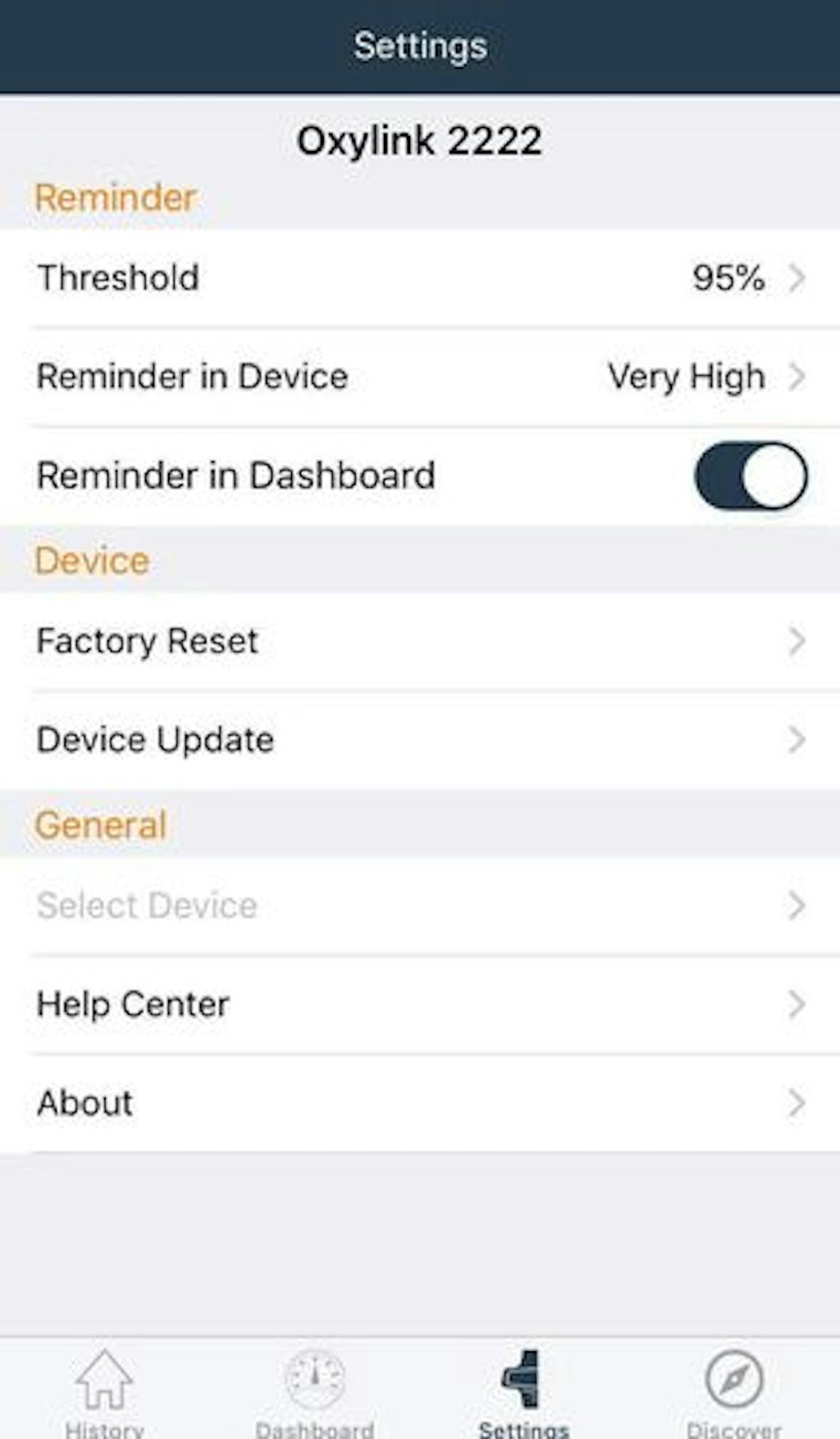 Oxylink™ Oxygen Monitor - Wellue Health
