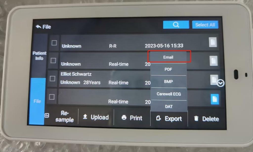 Mobile 6/12-Lead EKG/ECG Machine Fits into Your Pocket, with Auto ...