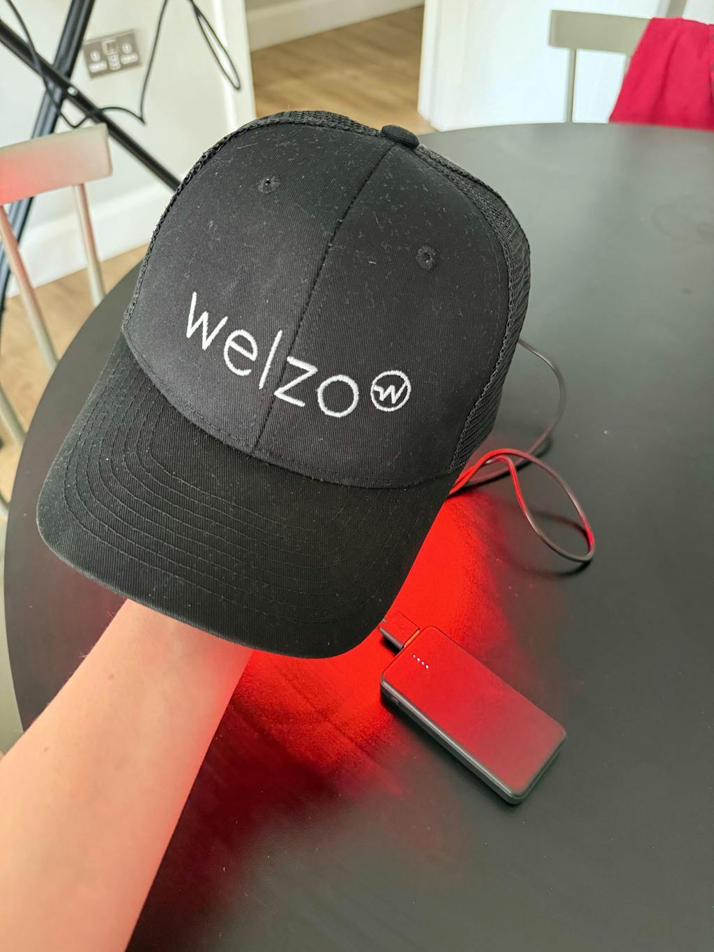 The Welzo BluePrint Red Light Therapy for Hair Loss Cap 650NM