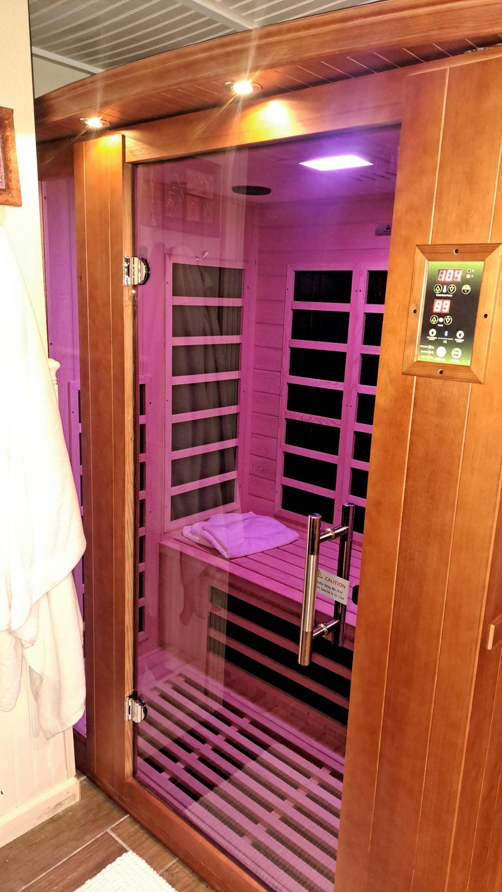 Premium Dynamic Lugano 3-Person Infrared Sauna