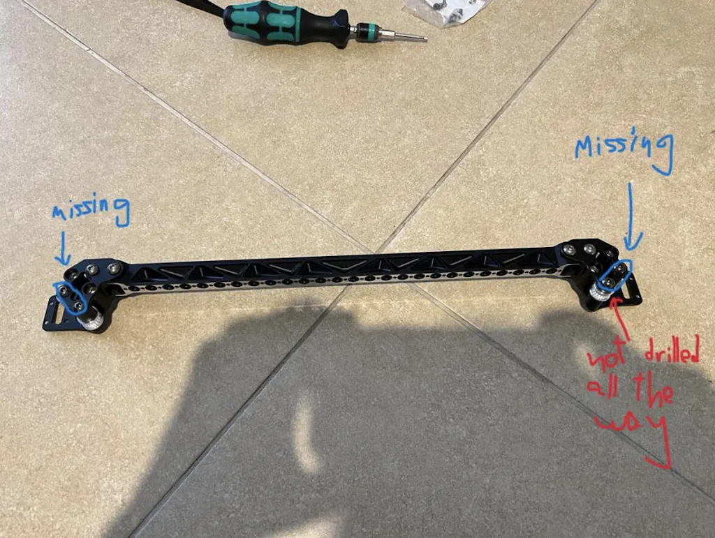 Elite Machined Ultralight X Beam with CNC XY Joints for Voron V2.4 and ...