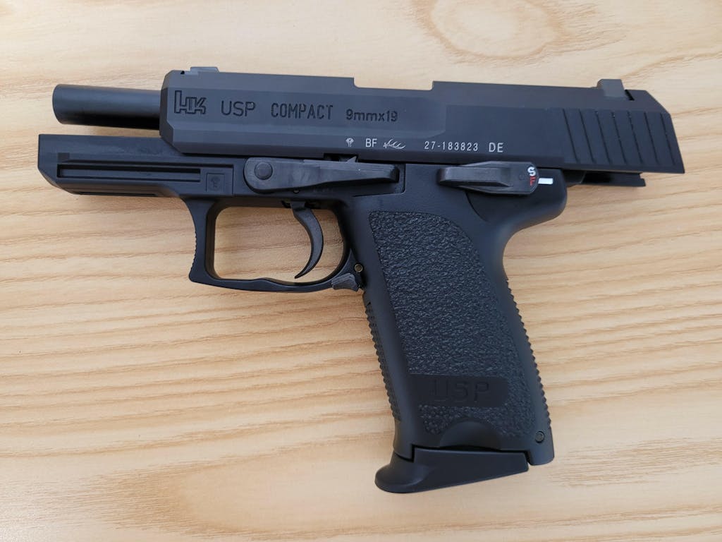 TOKYO MARUI USP Compact GBB Airsoft - Black - WGC Shop