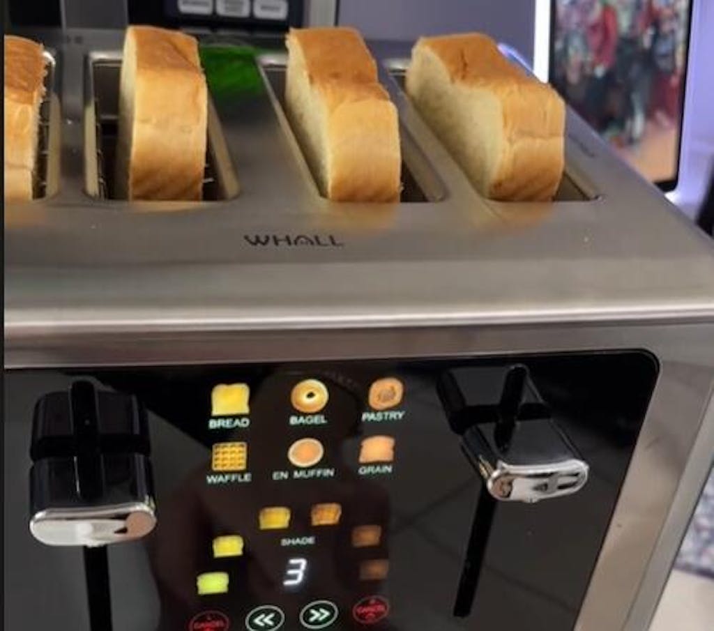 WhallPro® Touch Screen Toaster 2 & 4 Slice | Stainless Steel, Digital