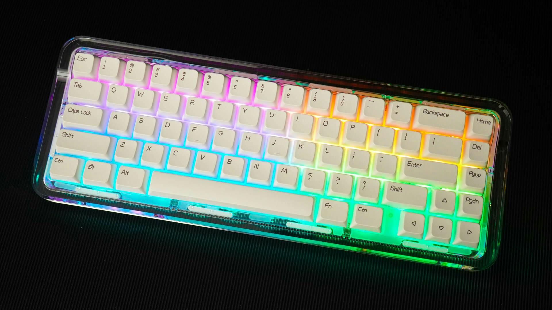 FirstBlood B67 Transparent Mechanical Keyboard - WhatGeek
