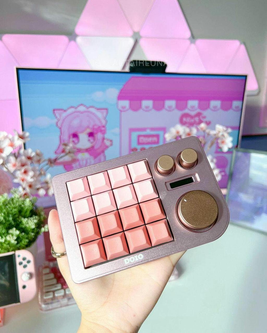 Doio Kb16 01 Macro Keyboard Macro Pad Whatgeek