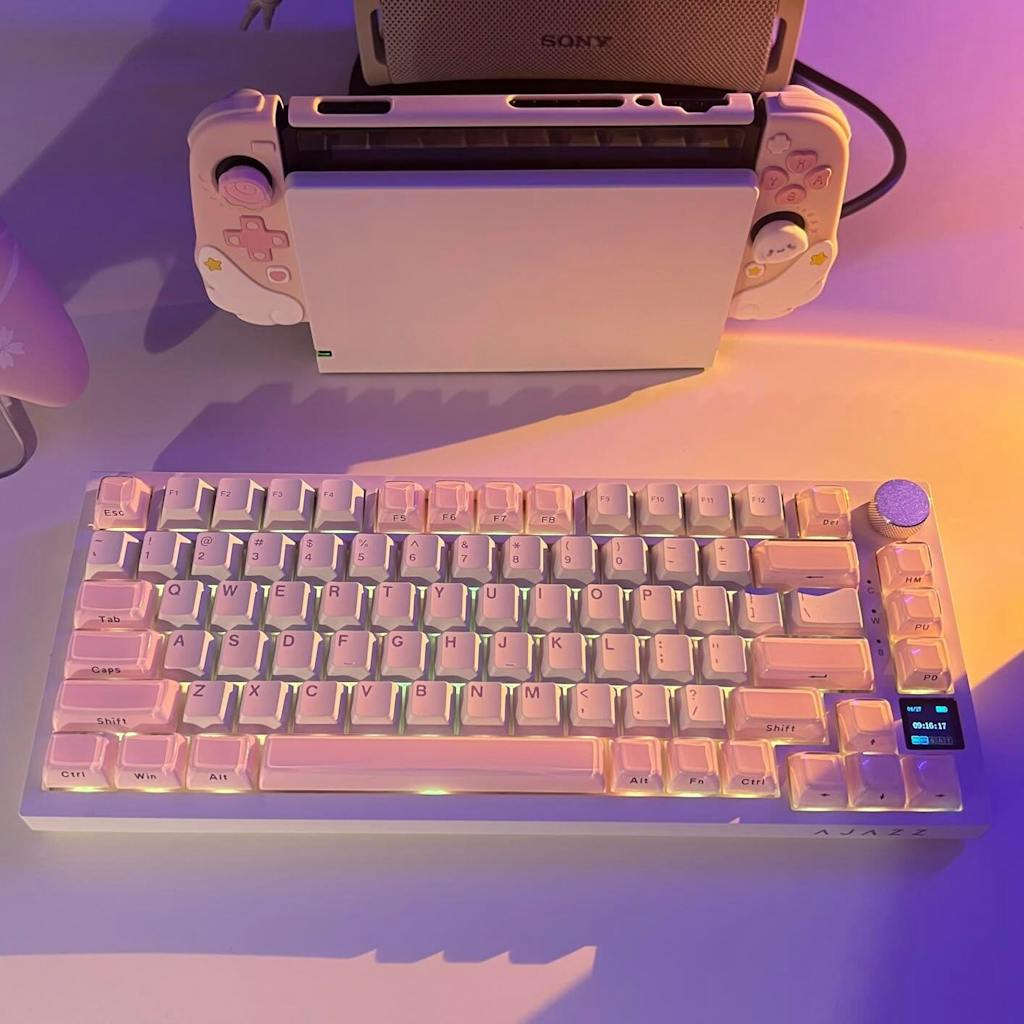 Ajazz AK820 Pro Mechanical Keyboard - WhatGeek