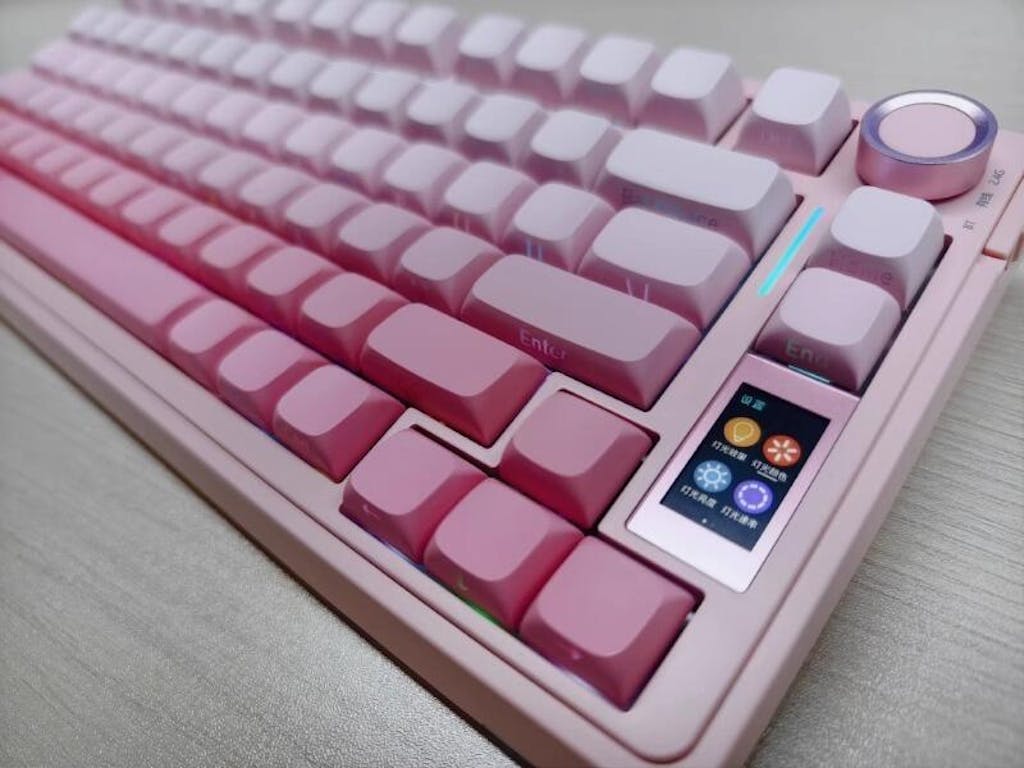 AULA S75 PRO Tri-mode Wireless Mechanical Keyboard with LCD Screen ...