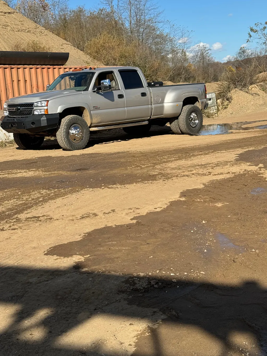 8x6.5 Chevy Dually In Between Wheel Spacers 88-10 Rear Axle Hubcentric ...