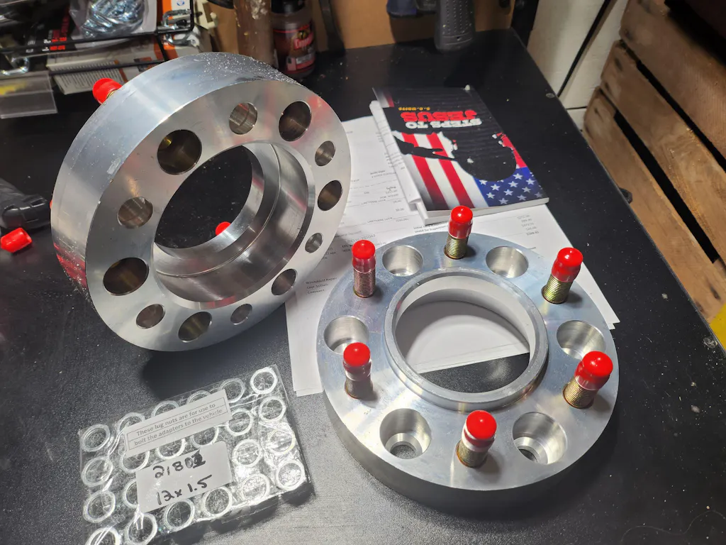 106MM To 95.1MM Hub Conversion Adapters 6x5.5 (aka 139.7) 106 to 95.1 ...