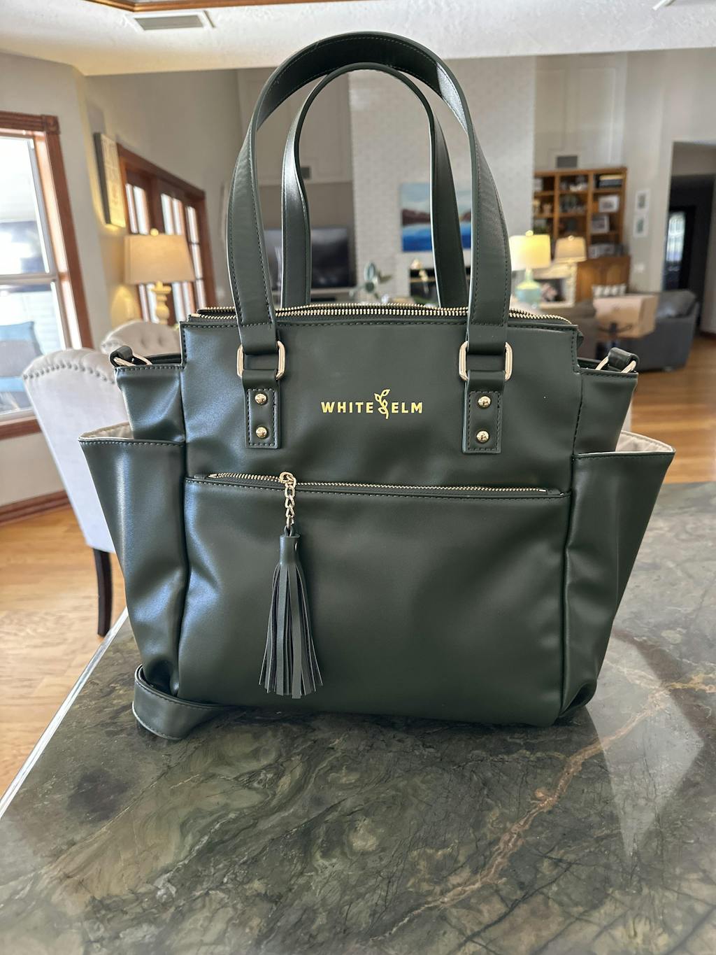 Gemini Mini Convertible Backpack Tote - Almond – White Elm