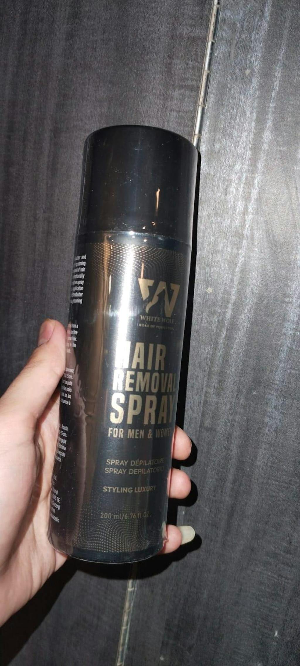 Hair Removal Spray For Men And Women White Wolf India