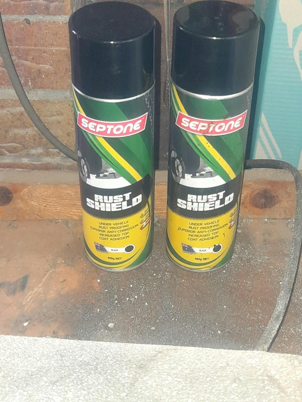 SEPTONE Rust Shield Black Underbody Rust Proofing Coating 400g Aerosol ...
