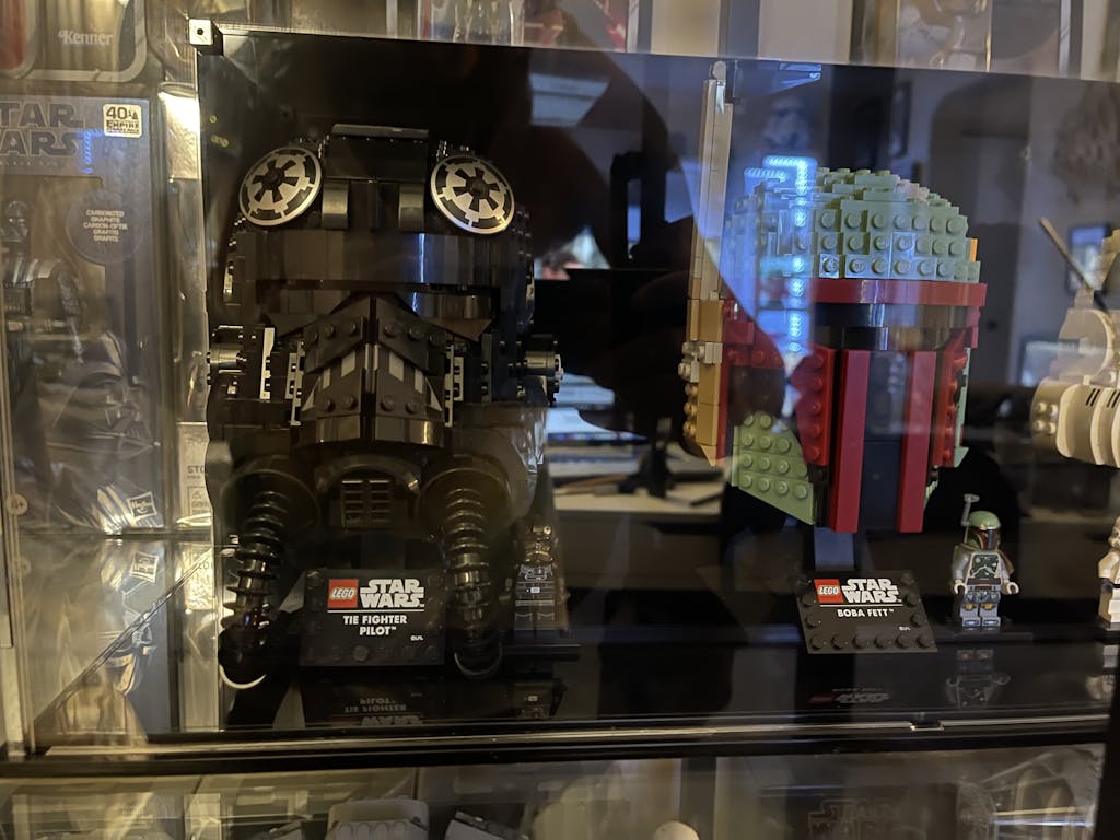 Display Case for three LEGO® Helmets — Wicked Brick