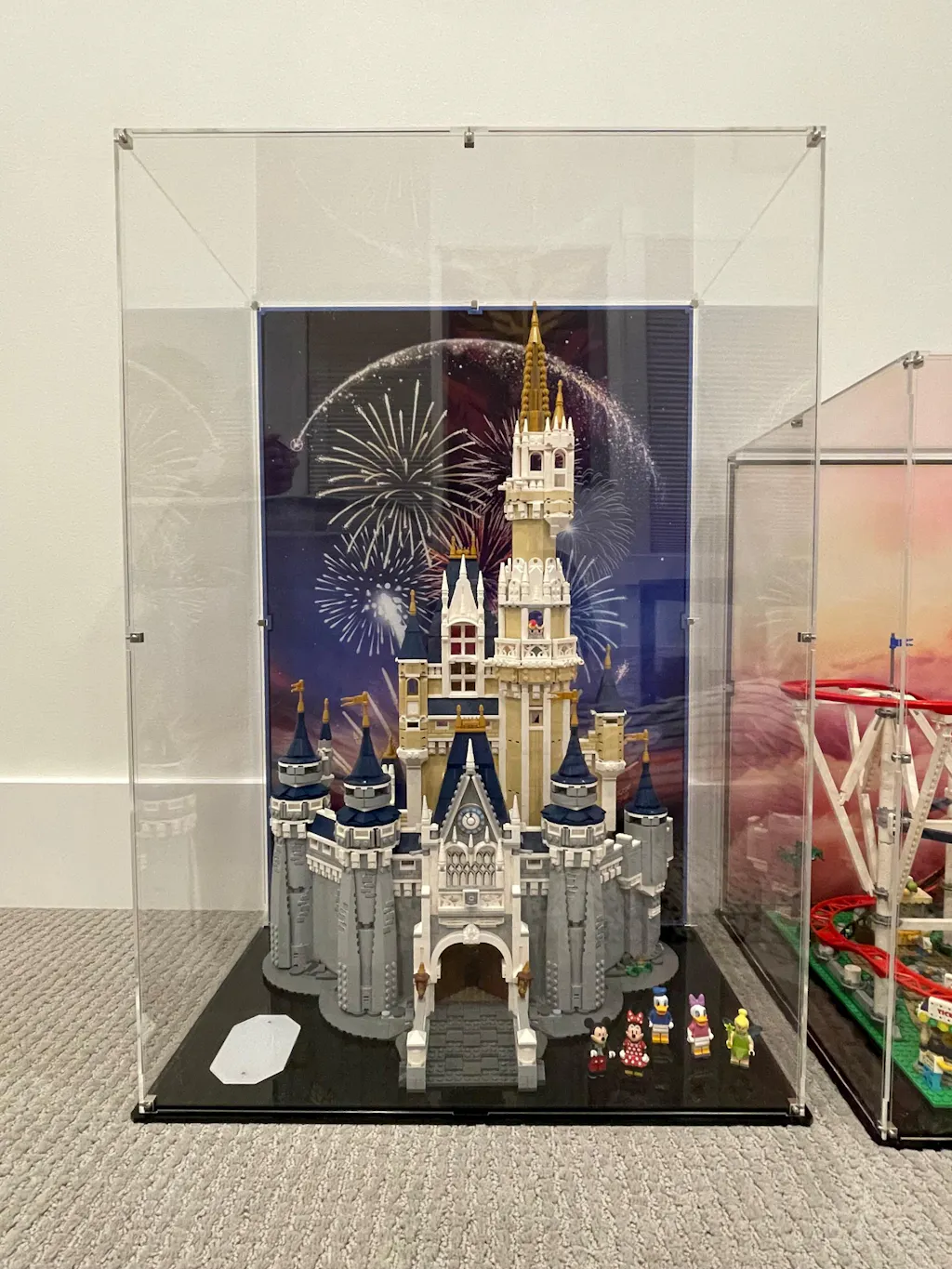 Display case for LEGO® Disney: The Disney Castle (71040) — Wicked Brick