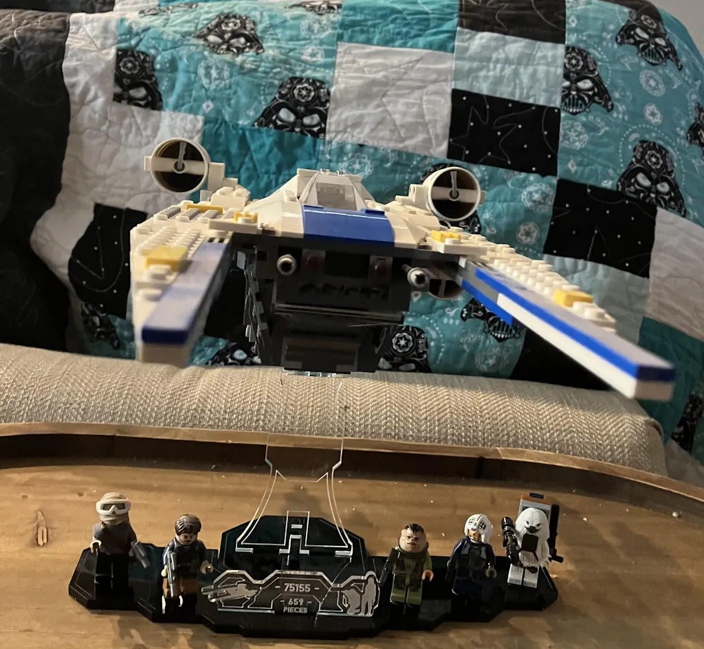 Display Stand for LEGO Star Wars U-Wing 75155 — Wicked Brick