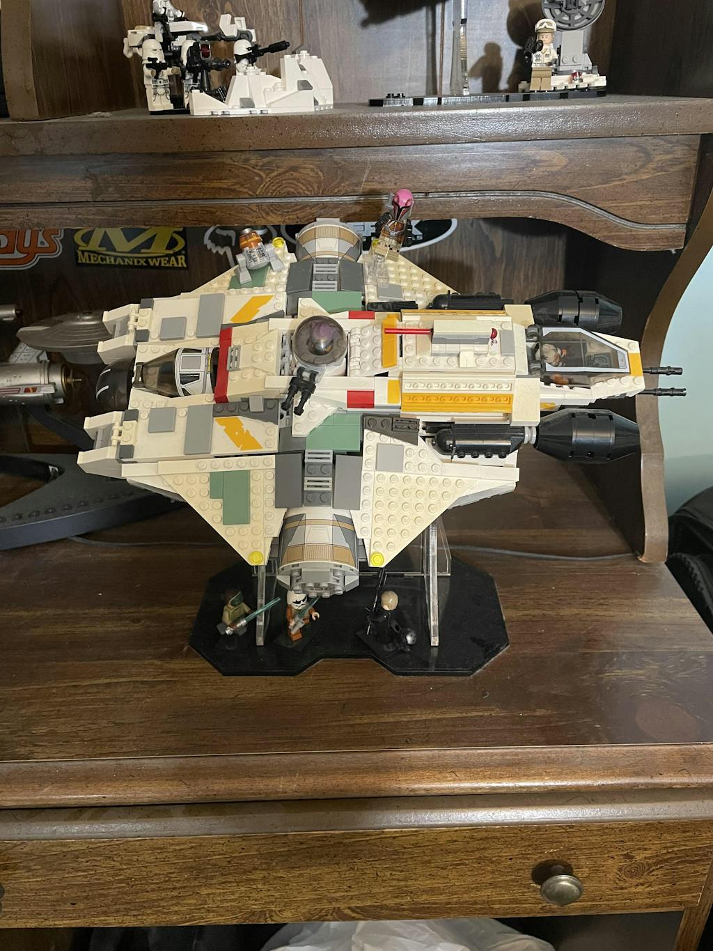 Display Stand for LEGO® Star Wars™ The Ghost (75053) — Wicked Brick