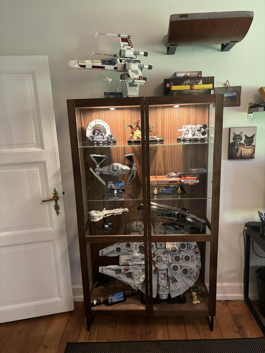 Display stand for LEGO® Star Wars™ Millennium Falcon (75192) — Wicked Brick