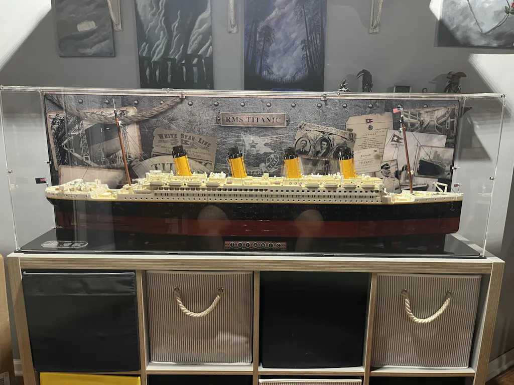 Display Case for LEGO® Titanic (10294) — Wicked Brick